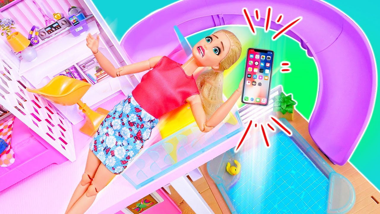 Barbie Vlog. Barbies neues Haus. Puppen Video auf Deutsch - YouTube