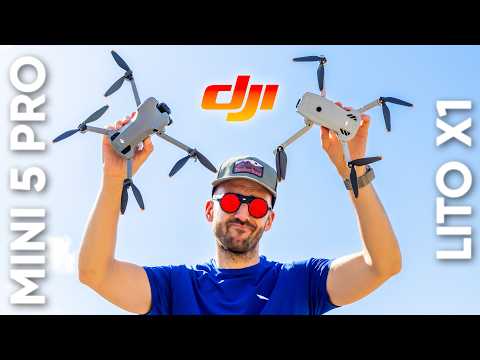 DJI LITO X1 BATTE IL MINI 5 PRO? L'assurda verità