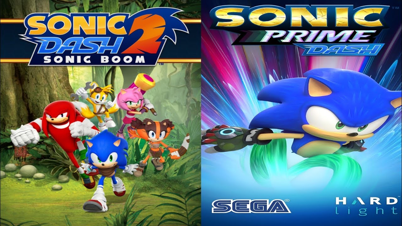 Sonic Boom 🆚 Sonic Prime Dash Vs All Bosses Zazz Eggman All Characters ...