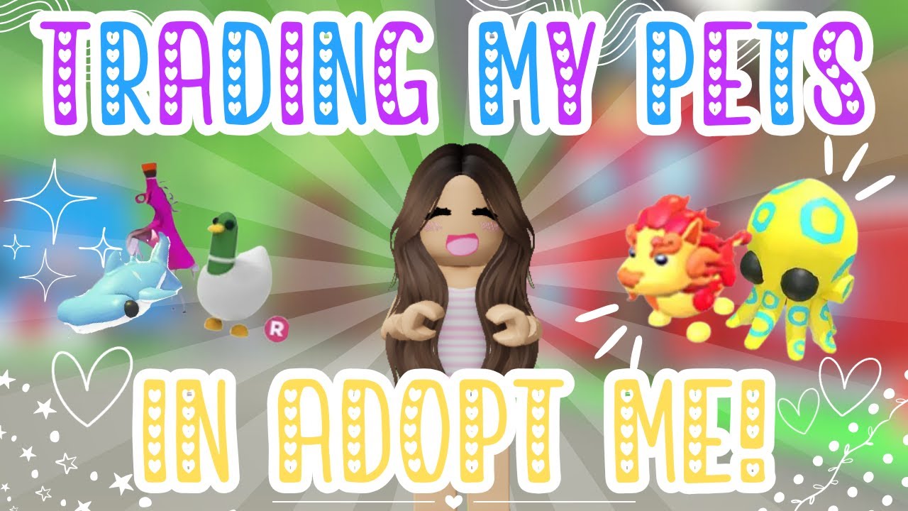 Trading in adopt me *successful* ♡ - YouTube