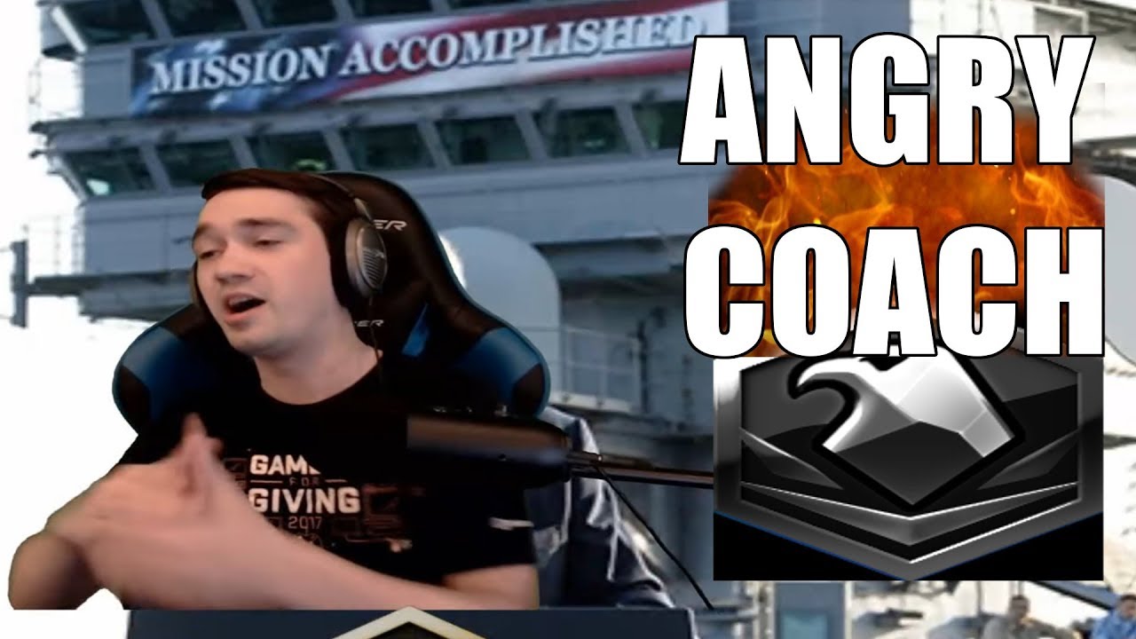 Angry PLATINUM LEAGUE PLEBS Coach - BAD LUCK BRIAN - YouTube