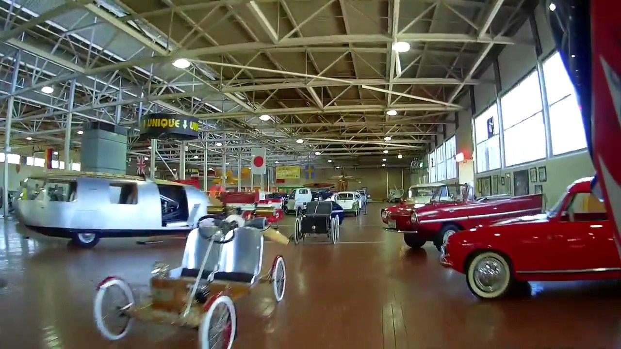 Touring the Lane Motor Museum on a Honda Motocompo. - YouTube
