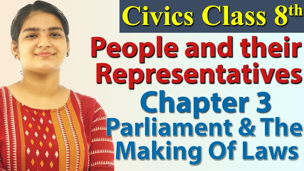 People & their Representatives - Chapter 3 - Parliament & the.- Civics ...