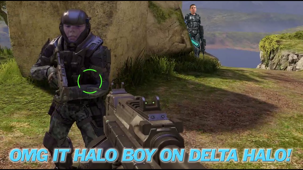 OMG It's Halo Boy on Delta Halo (Sub To Halo Boy) - YouTube