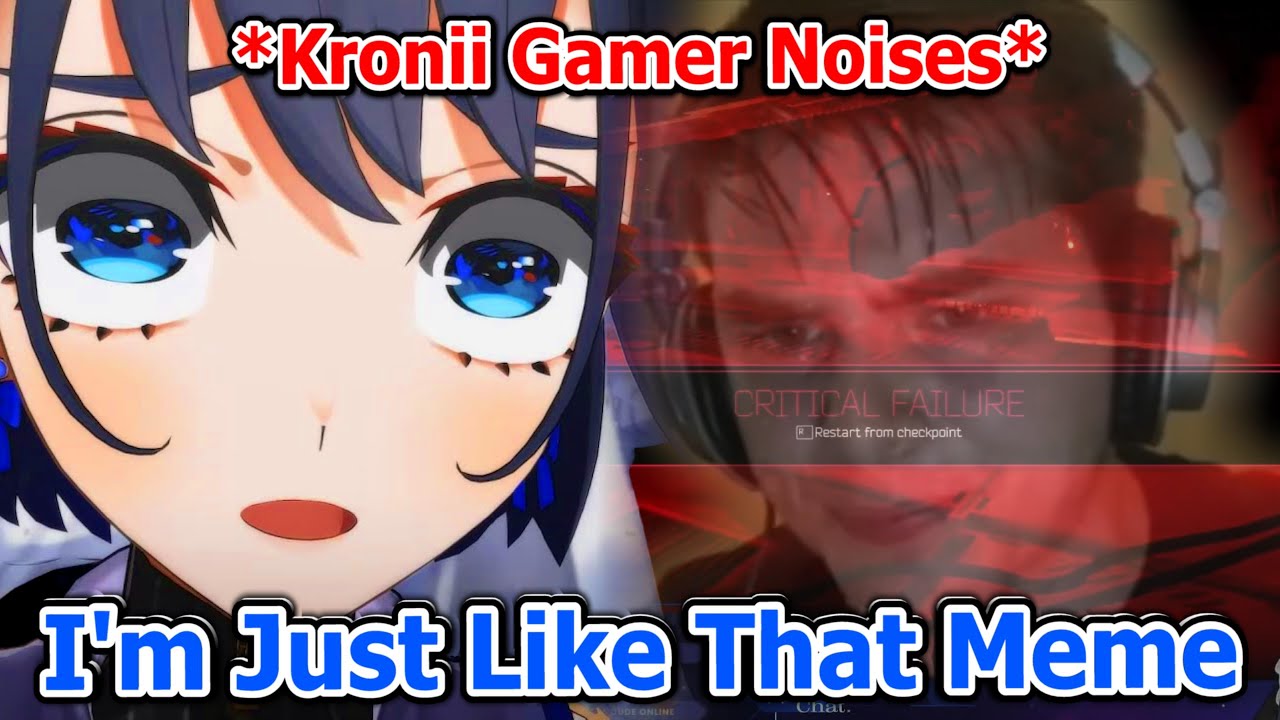 Kronii Realized she Accidentally Recreated a Meme with her Gaming ...