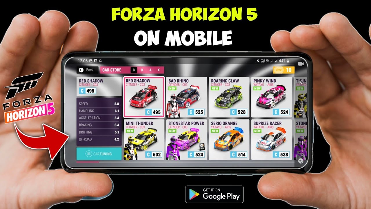 Forza Horizon 5 Launched For Mobile | Download & Gameplay | 2023 - YouTube