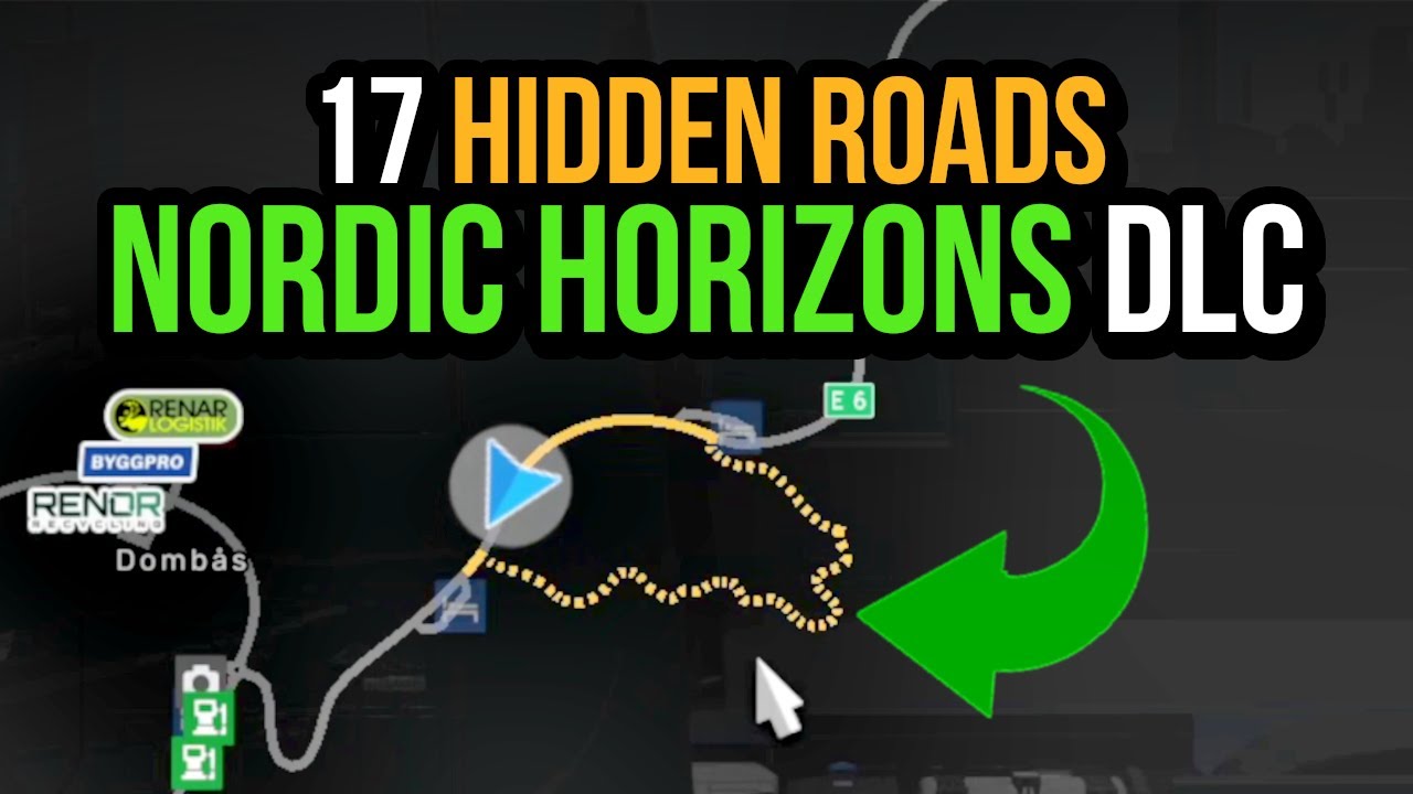 ALL 17 HIDDEN ROADS IN "NORDIC HORIZONS" DLC DISCOVERED - Euro Truck ...