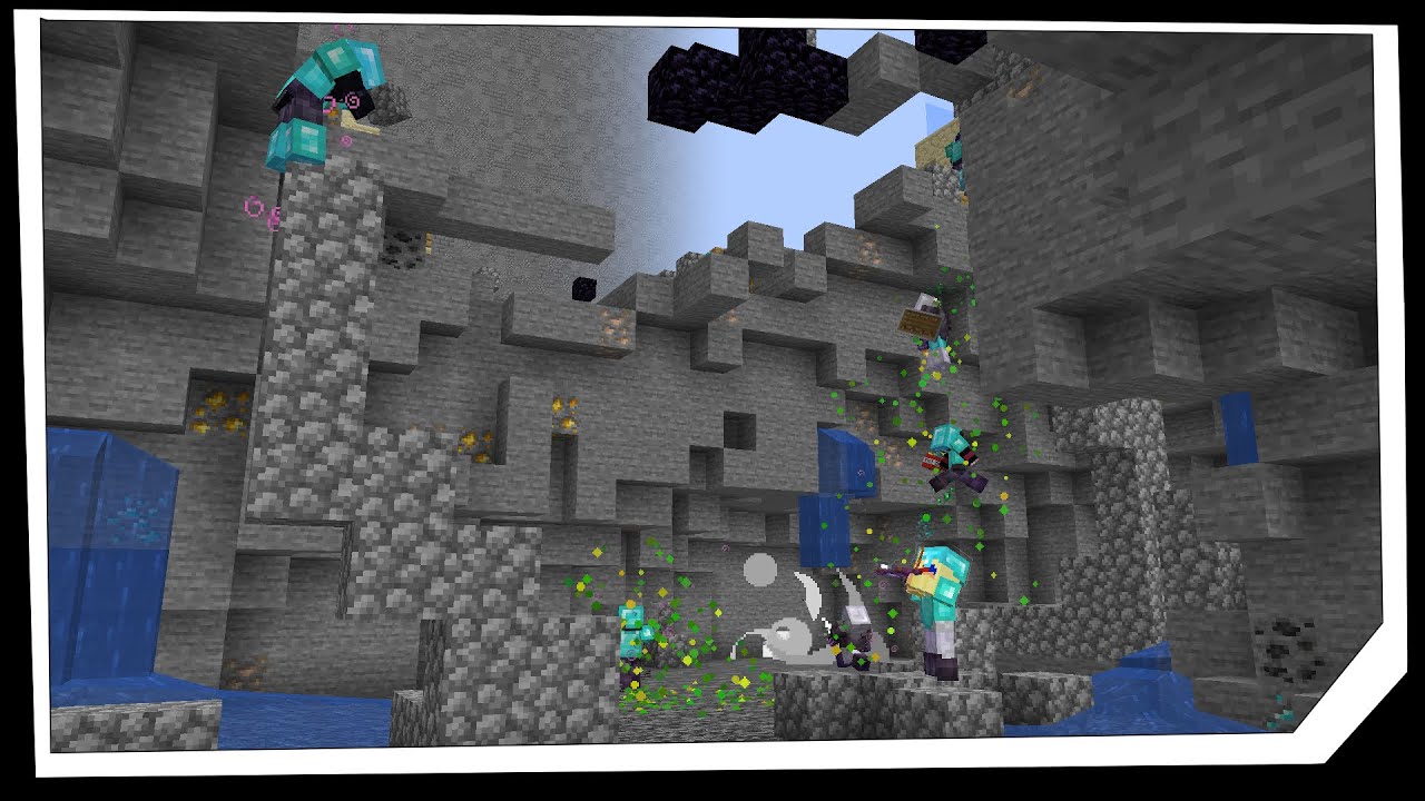 fighting in a Minecraft warzone #minecraft #pvp #pvpmontage #warzone ...