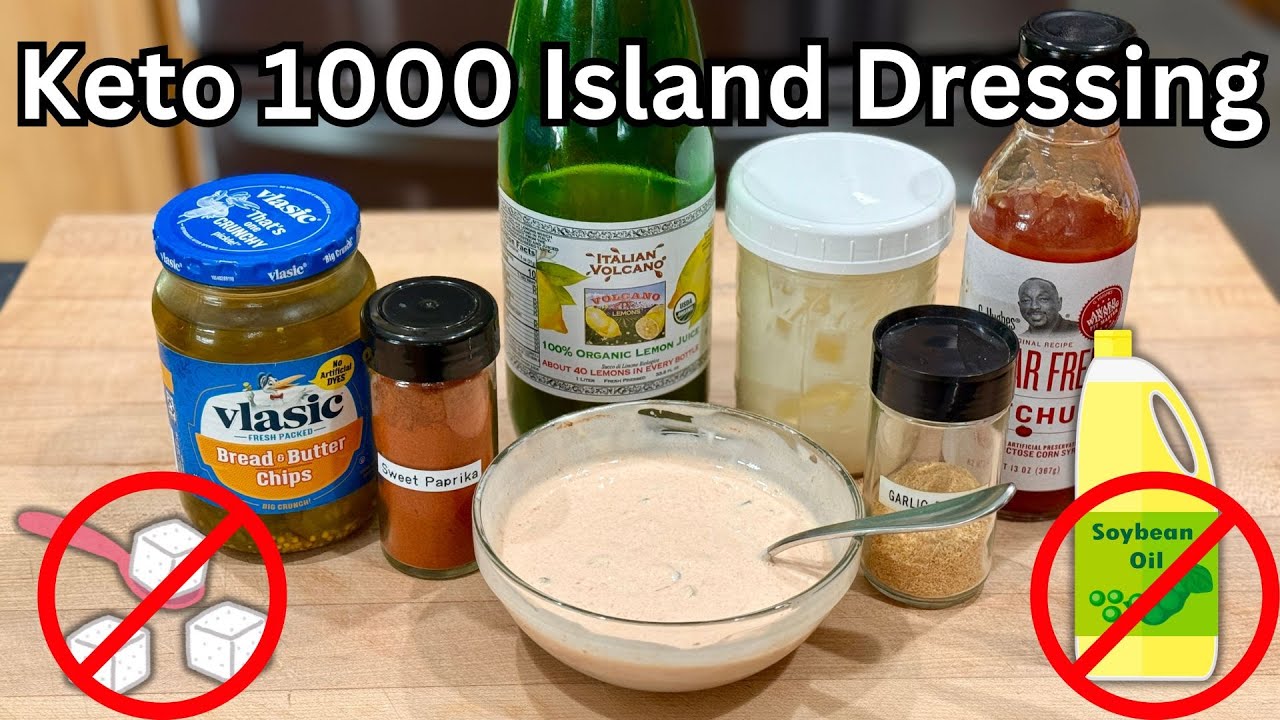 Better Than Store-Bought: Keto Thousand Island (No Soybean Oil! 1g Carb ...