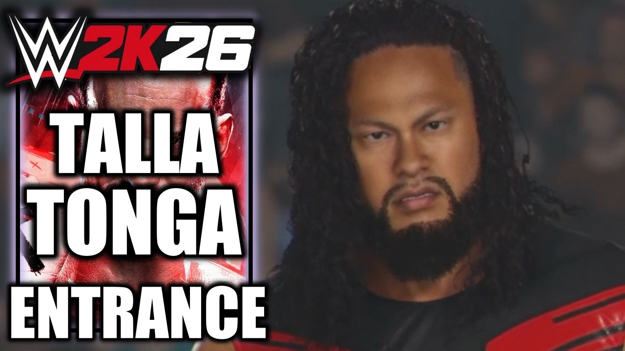 WWE 2K26 Talla Tonga Entrance Cinematic - YouTube