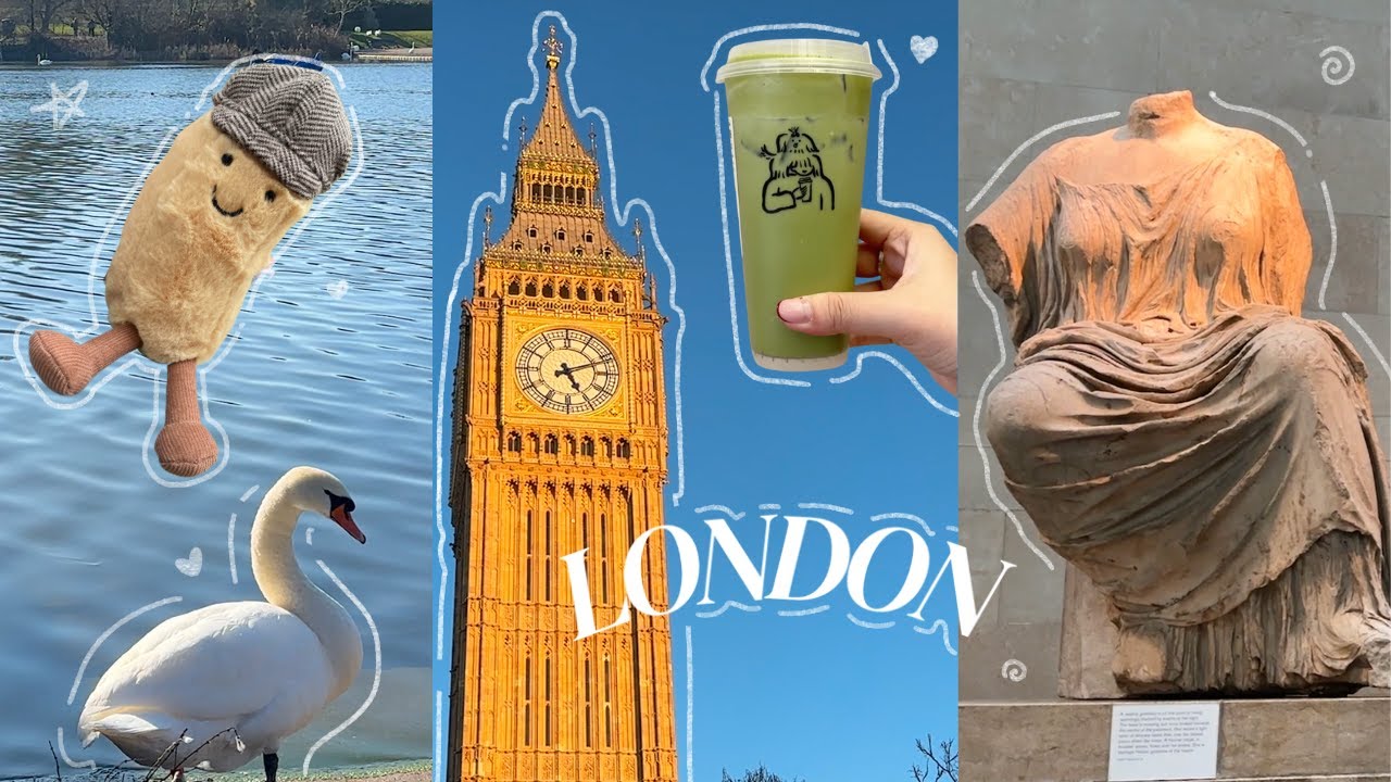 LONDON VLOG ☕| Hyde Park, Jellycat Fish & Chips Experience, British ...