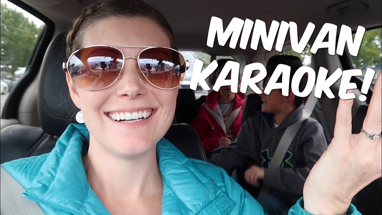 Minivan Karaoke & Amazing Chalk Art! - YouTube