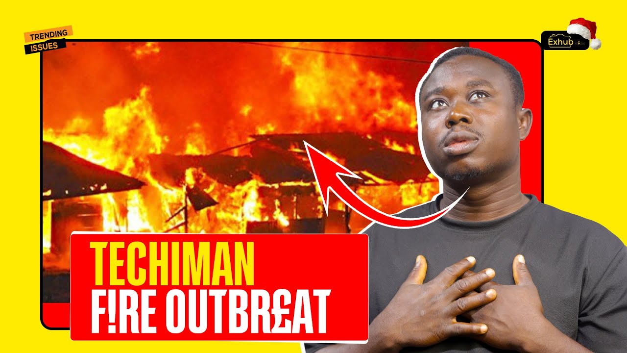 Fire Outbreak in Techiman, Ghana: What's Happening? - YouTube