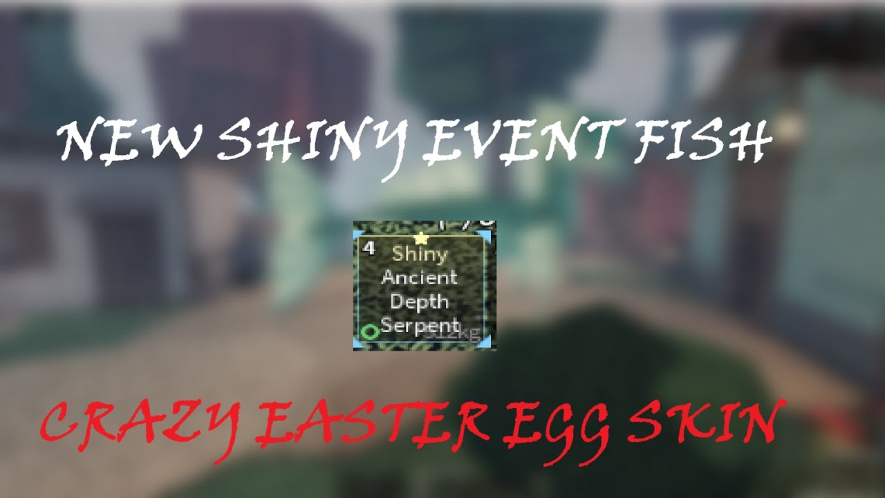 NEW EVENT FISH SKIN IN FISCH ROBLOX - FISCH - YouTube