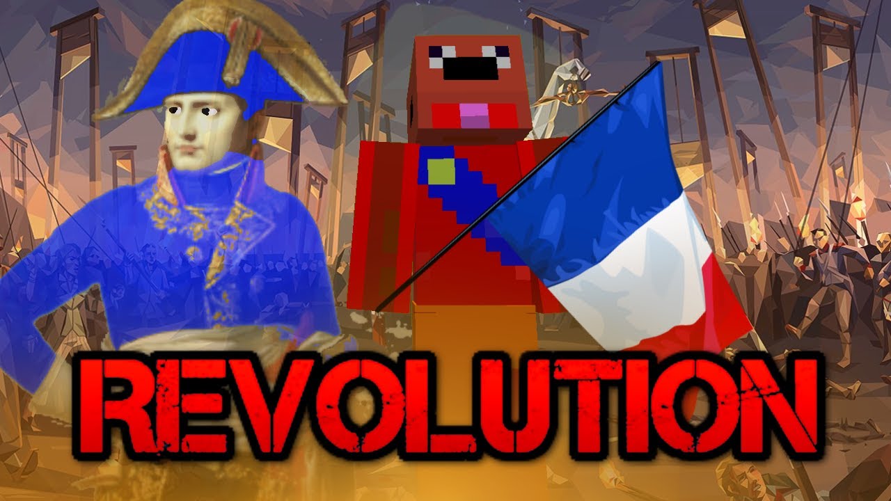 I launched the French Revolution in Minecraft mineclub - YouTube