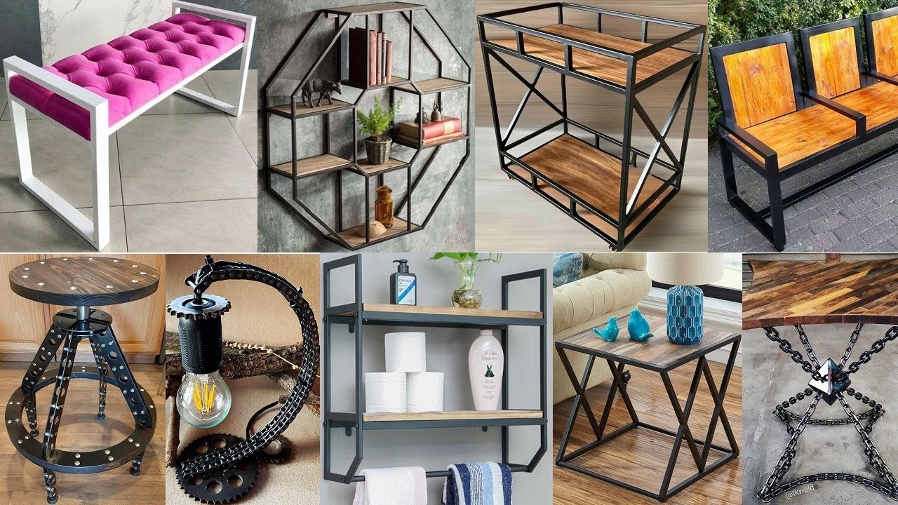 Cool welded metal furniture ideas to sell and make money / beginner ...