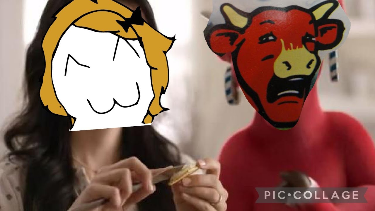 the miserable cow (a laughing cow parody) - YouTube