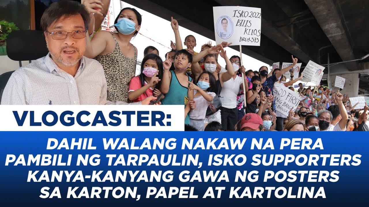 Vlogcaster shocked with Isko's Proclamation Rally filled with Prominent ...