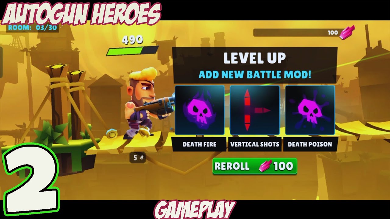 Level 2 - Completed Hero - Gus Autogun Heroes Gameplay Walkthrough Part ...