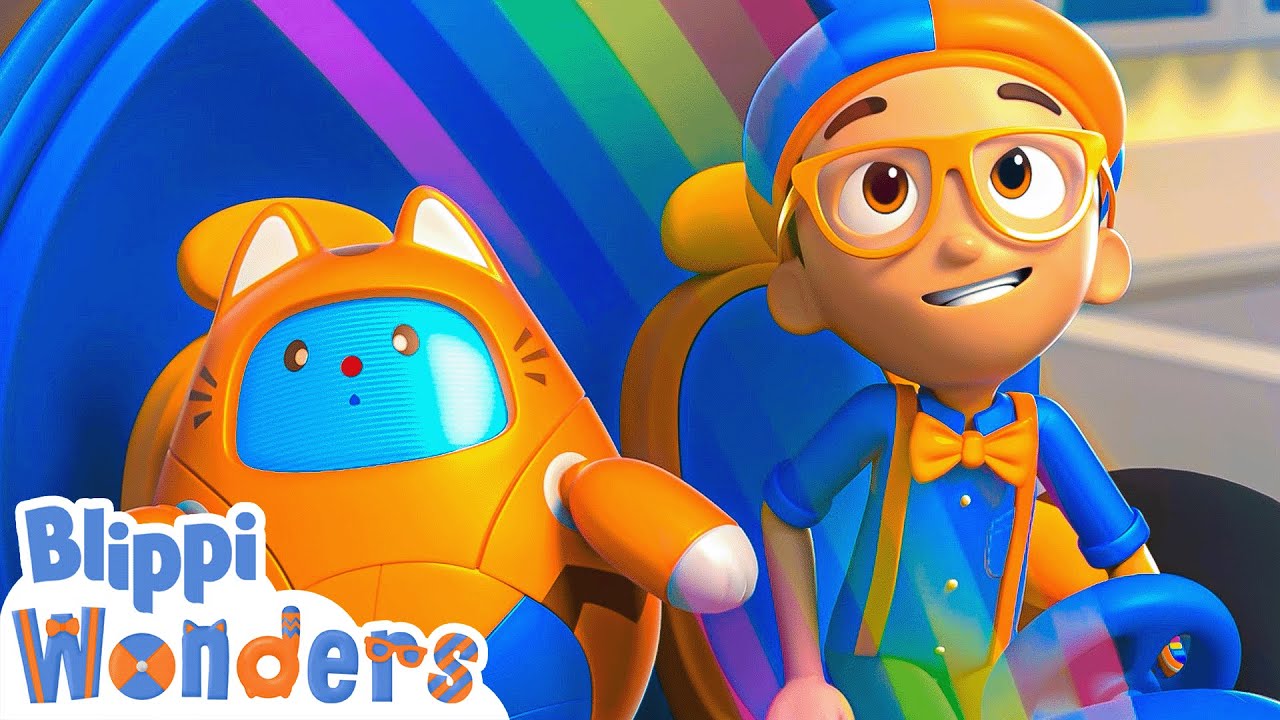 Blippi Impara i Colori dell'Arcobaleno | Moonbug Kids - Cartoni Animati ...