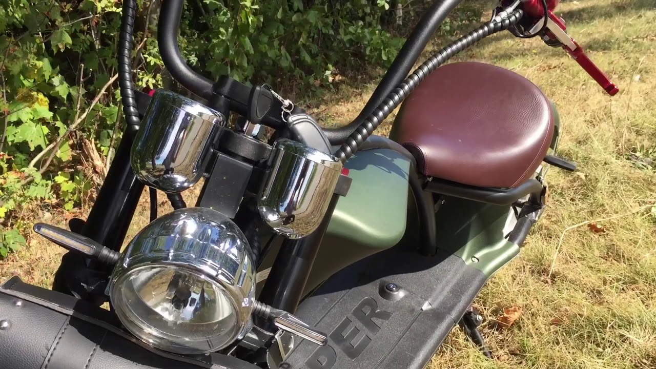 Echopper by Ecruiser - elektrische scooter 2020 - YouTube