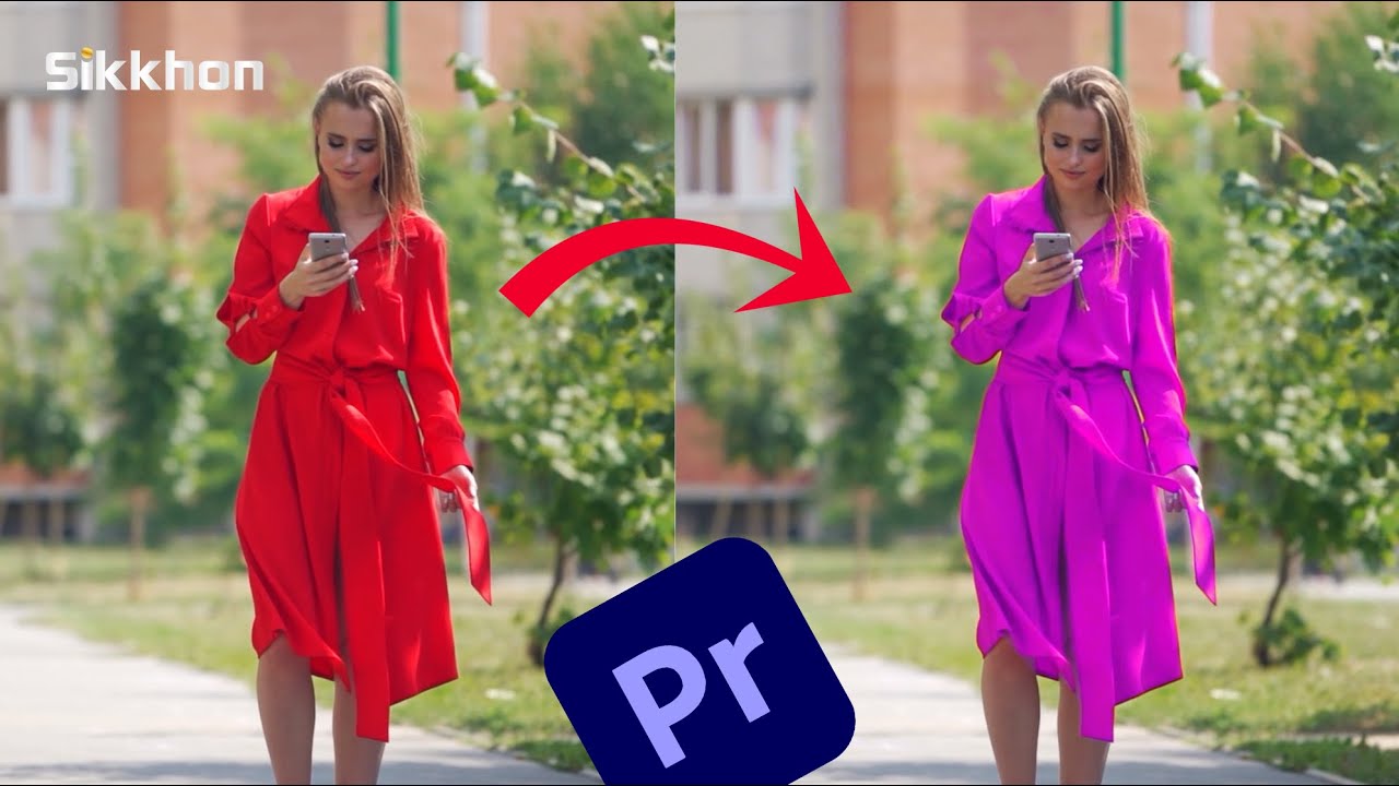 How to Change the Color of Any Object in a Video | Premiere Pro ...