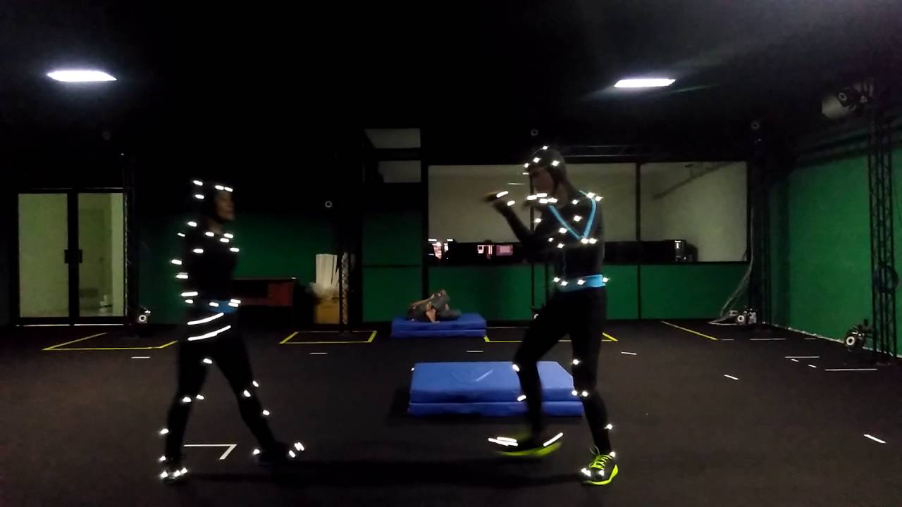 Fighting motion capture (MOCAP) - YouTube