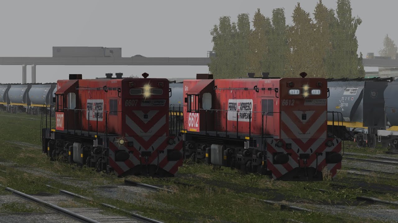 UN POCO DE MOVIMIENTO EN PATIO DE MANIOBRAS.... OPEN RAILS - YouTube