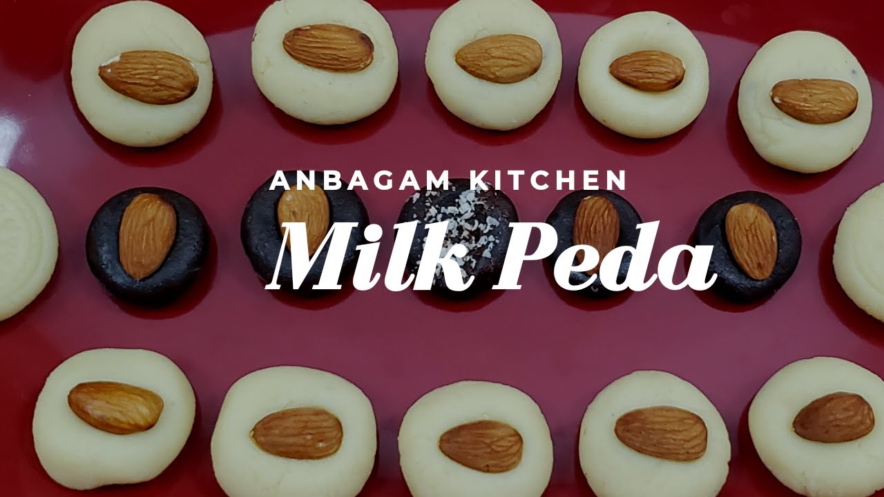 Milk Peda | Dhoodh Peda | Paal Peda recipe in Tamil with English sub ...