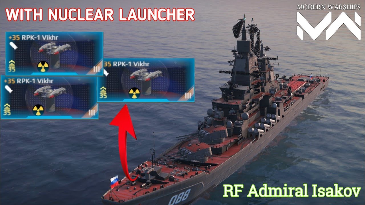 RF Admiral Isakov - with RPK-1 Vikhr Nuclear☢️ Grenade Launcher ...