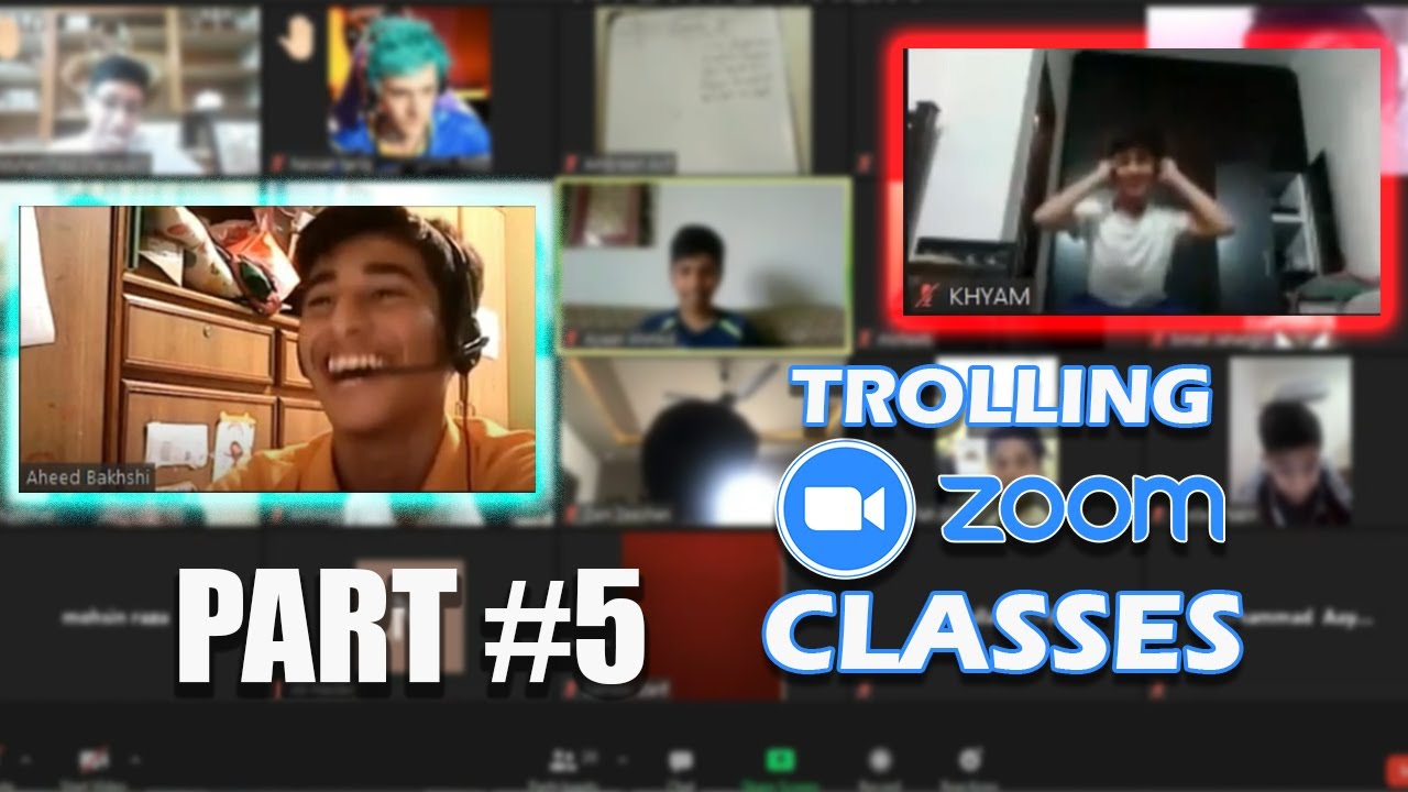 Trolling Online Classes #5 | Pakistani Funny Zoom Classes | Funny ...