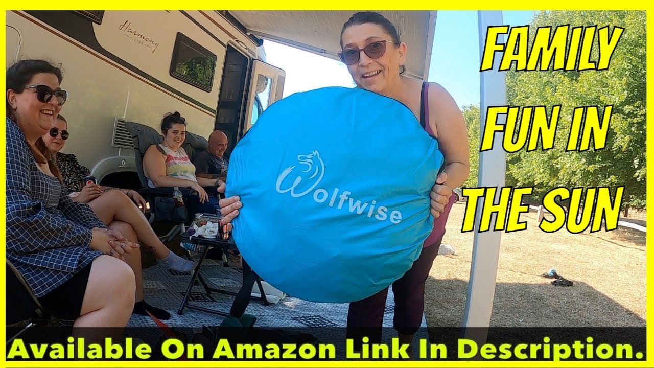 Wolfwise Beach Tent For All Your Family Trips - YouTube