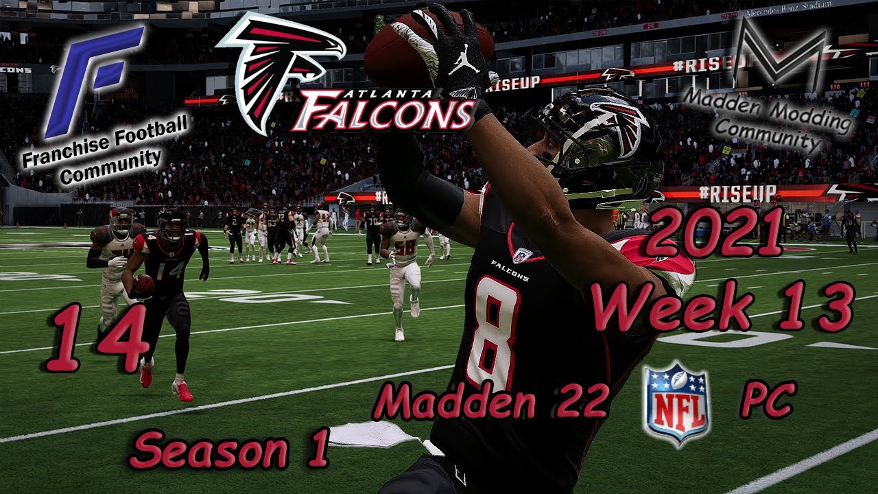 Madden Modding Community Franchise - Buccaneers at Falcons - 2021 Wk13 ...