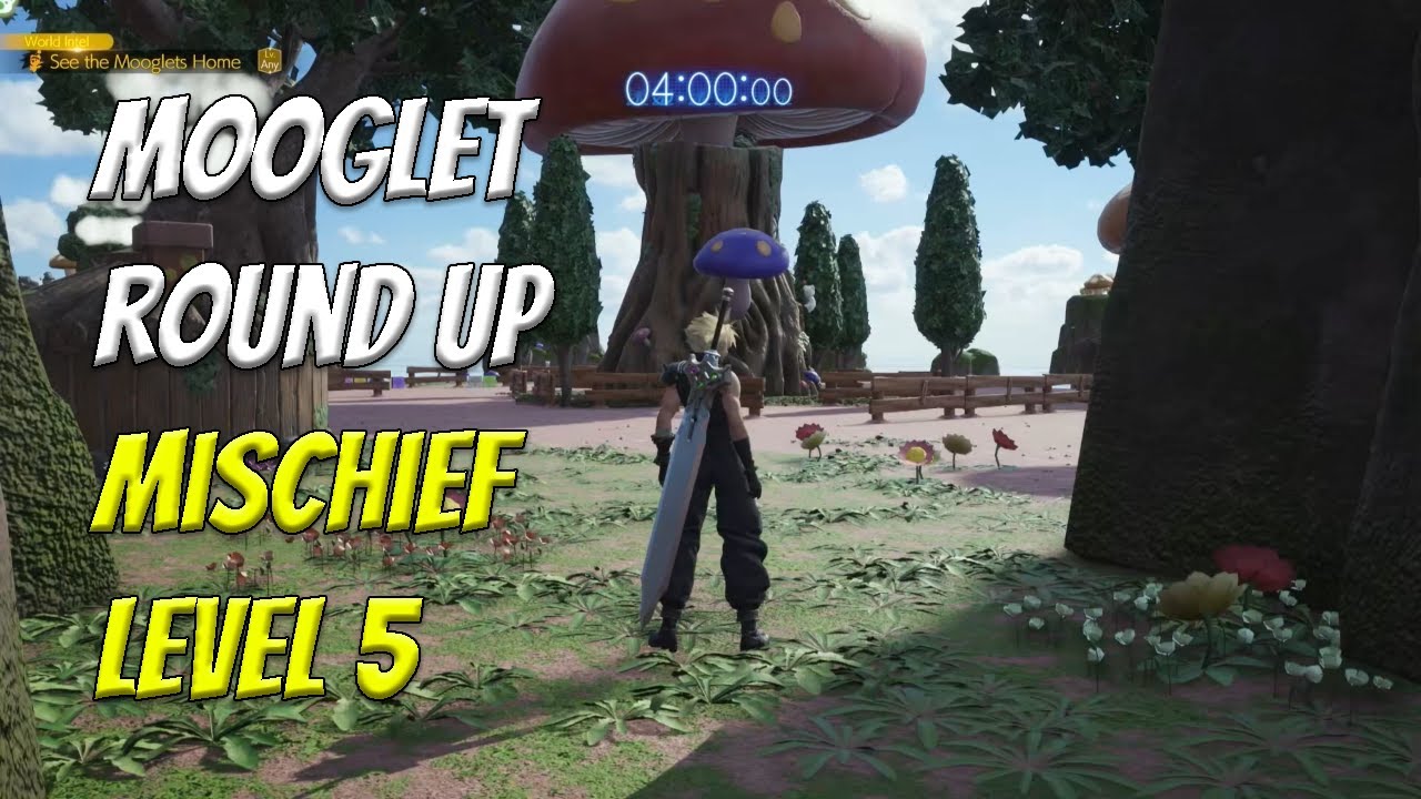 Round Up The Mooglets - Mischief Level 5 | Final Fantasy 7 Rebirth ...