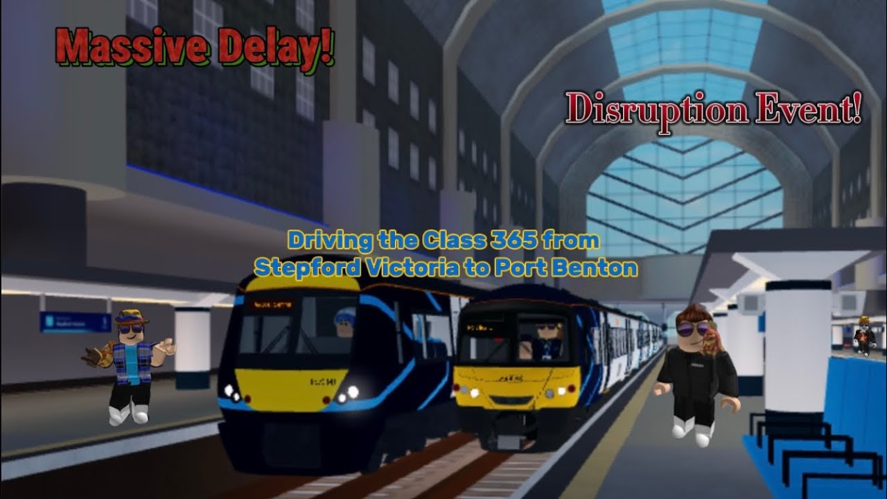 Driving the Class 365 from Stepford Victoria to Port Benton - YouTube