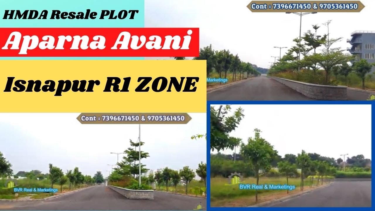 Aparna Avani HMDA Resale PLOT | Isnapur R1 ZONE - YouTube