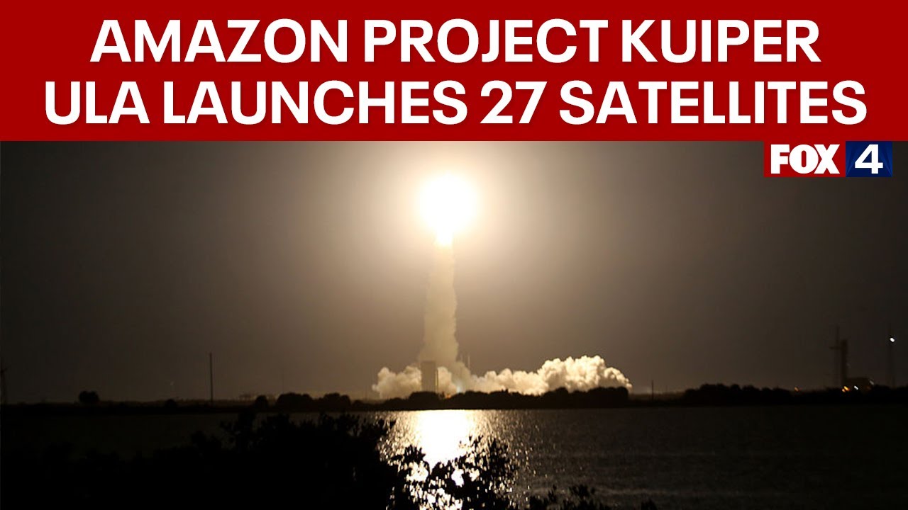 🔴LIVE LAUNCH: Amazon's Project Kuiper broadband satellites to orbit ...