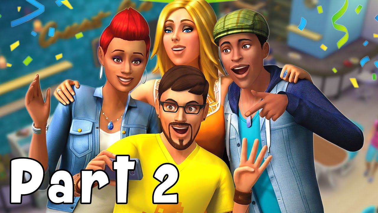 The Sims 4 Console Gameplay Walkthrough Part 2 - SPEED BUILD! (PS4 ...