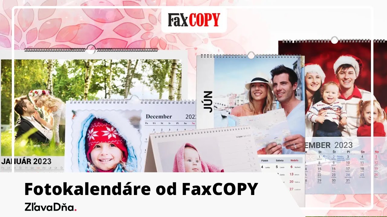 TOP darček: Fotokalendáre od FaxCOPY | ZľavaDňa - YouTube