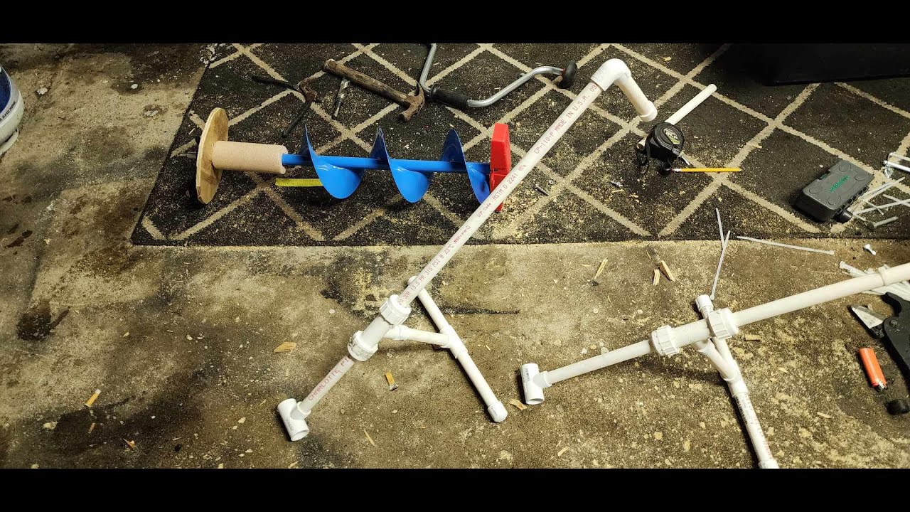 D I Y ICE TRANSDUCER POLE - YouTube