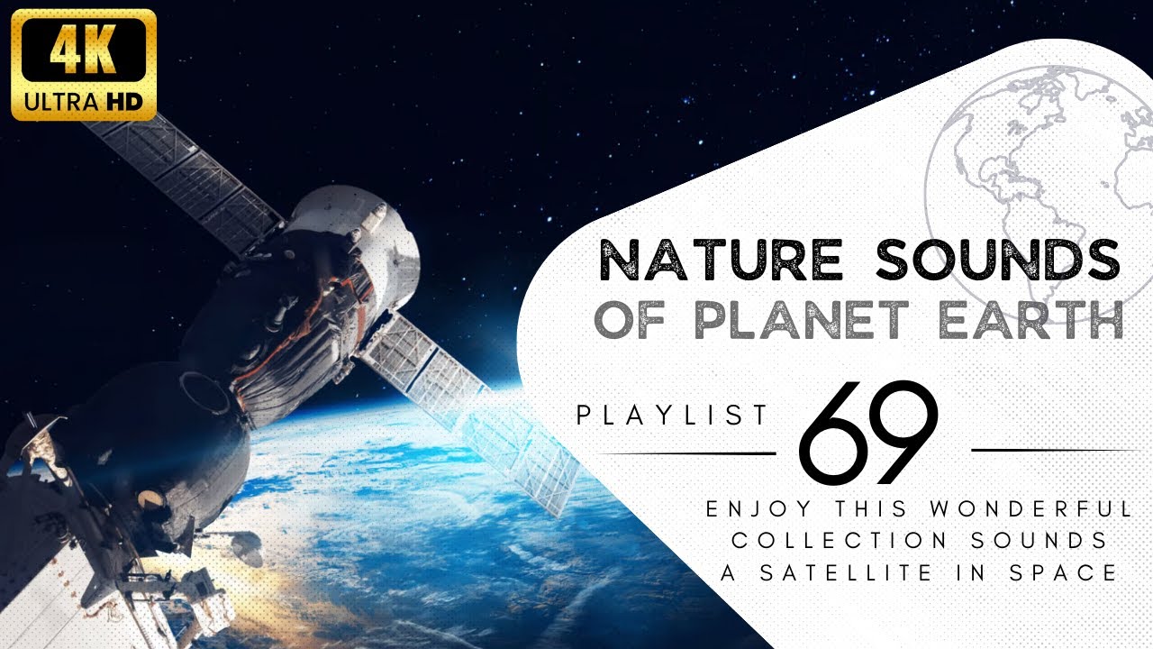 2 hours of pleasant natural sounds - A satellite in space. - YouTube