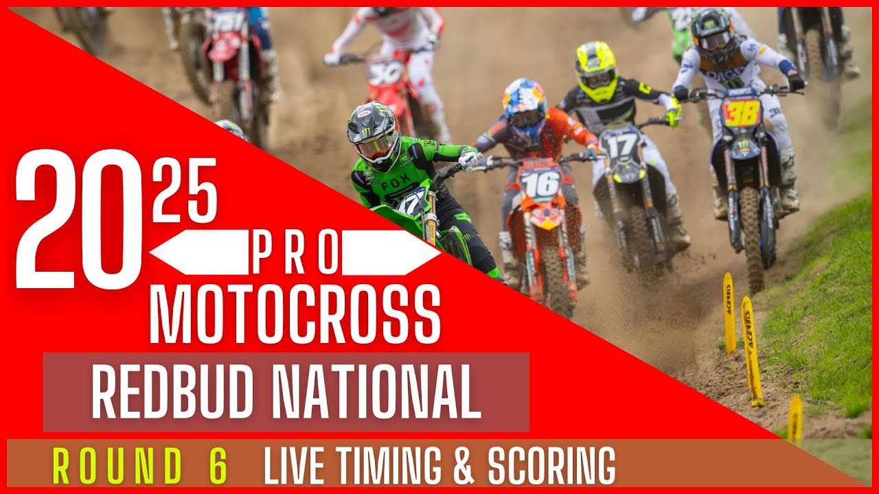 Pro Motocross REDBUD National Live Timing & Scoring - YouTube