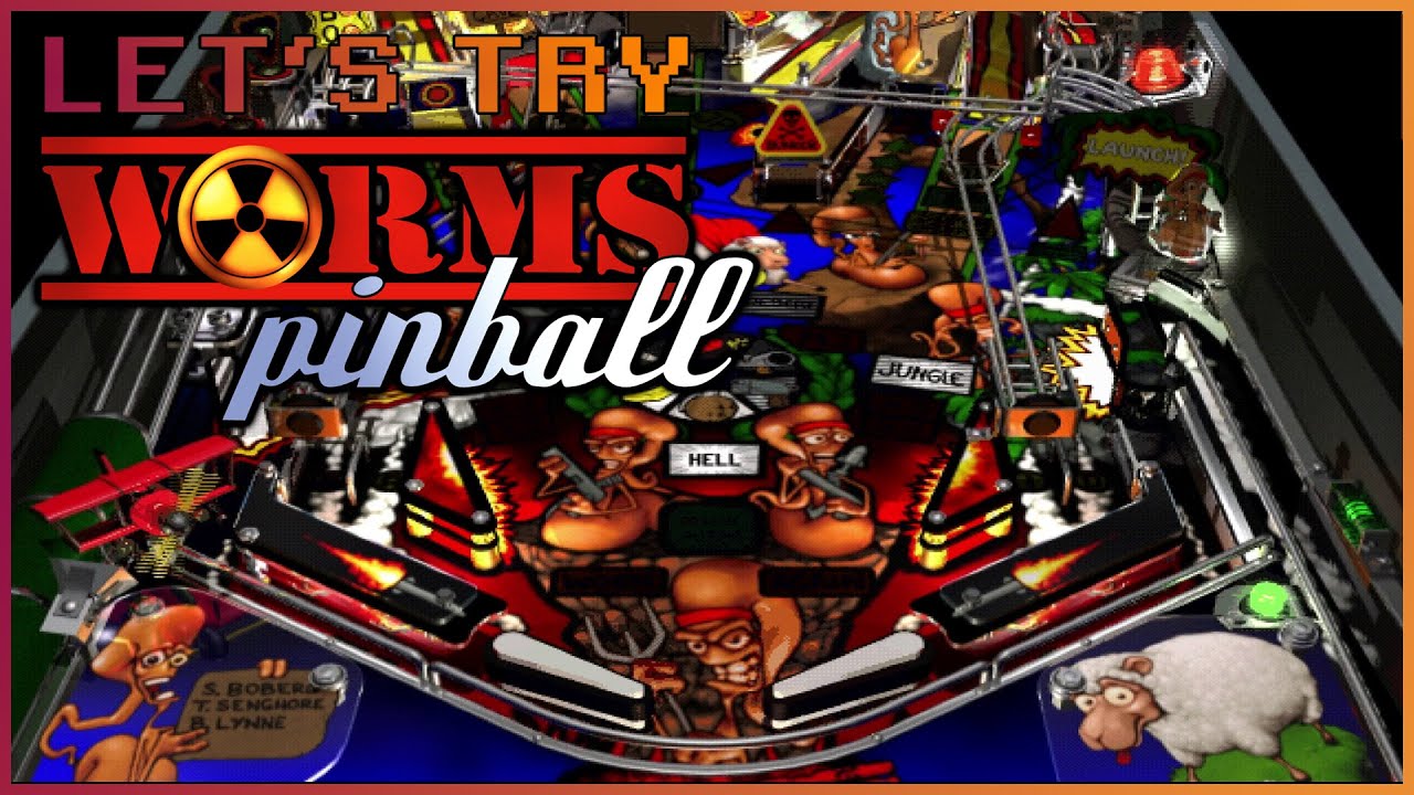 Let's Try Worms Pinball | Playstation - YouTube