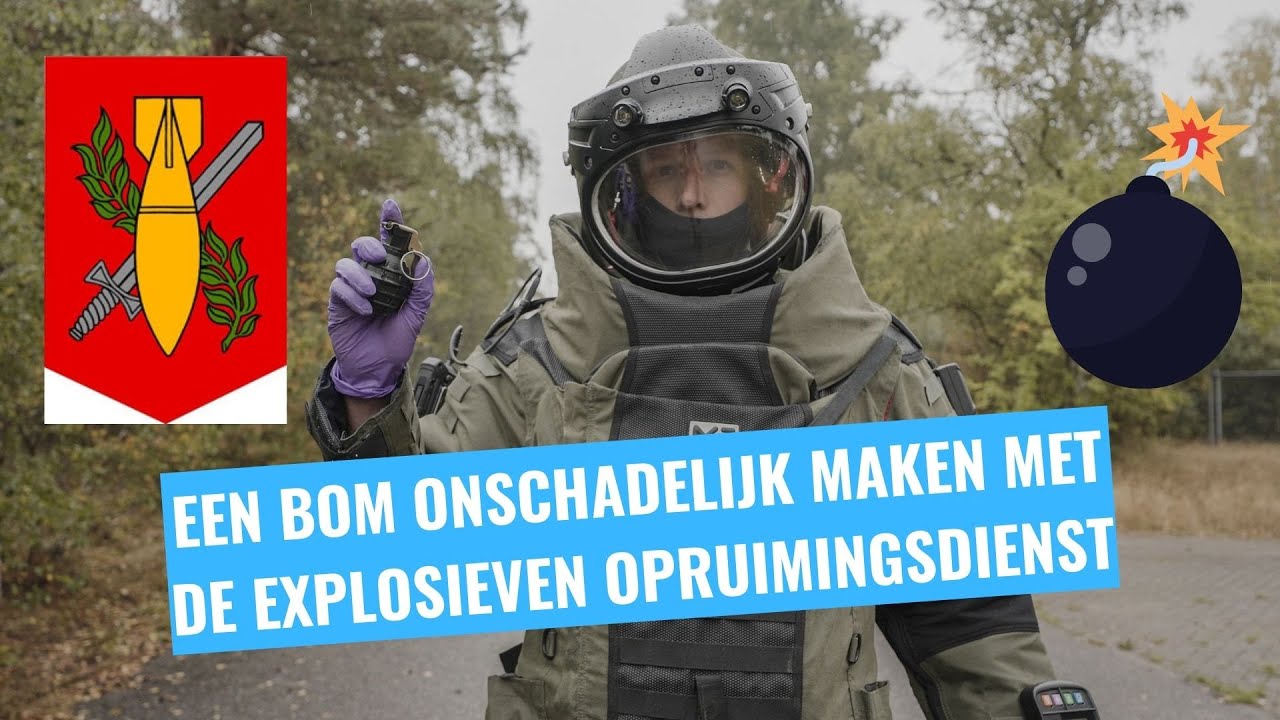 Een BOM ONSCHADELIJK maken bij de EXPLOSIEVEN OPRUIMINGSDIENST DEFENSIE ...