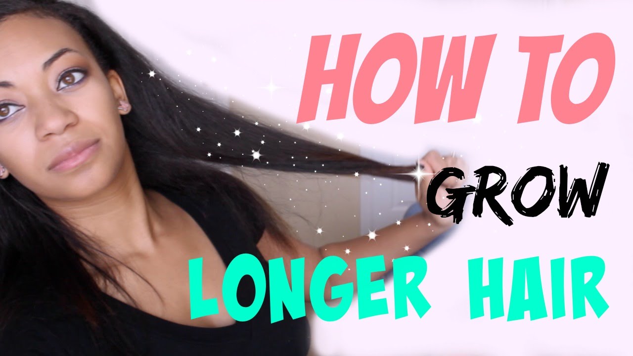 How To Grow Longer Hair Fast - YouTube