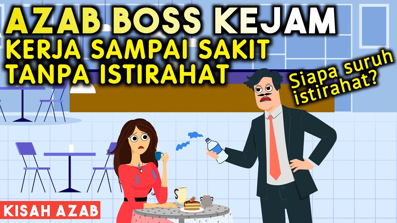 KARYAWAN WAJIB KERJA 12 JAM SEHARI SEPERTI ROBOT! AZAB BOSS KEJAM ...