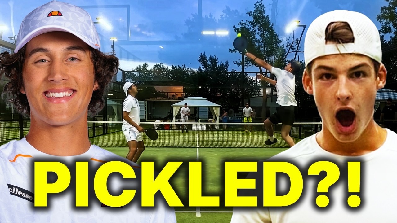 Pro Pickleball Players Take On Padel — INSANE Highlights - YouTube