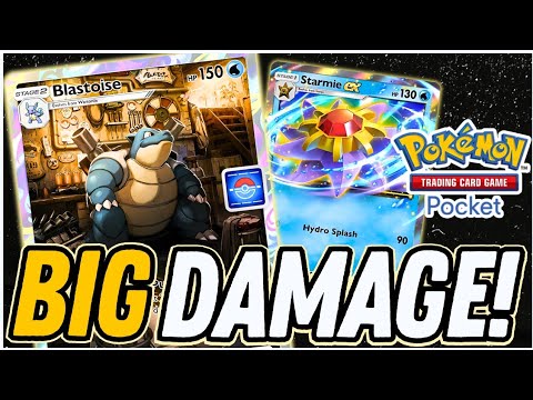 THIS Blastoise Promo Deck is ACTUALLY GOOD! Pokemon TCG Pocket - YouTube