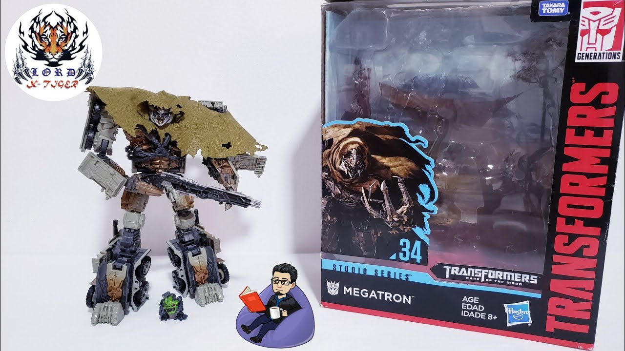 Transformers Studio Series #34, Decepticon Megatron (DOTM) - YouTube