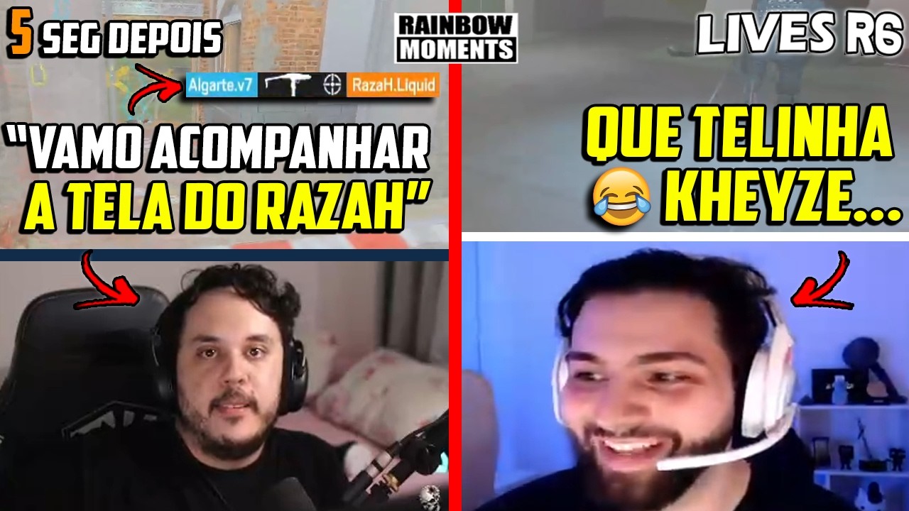 NESK TELANDO O RAZAH, TELINHA FEIA DO KHEYZE, TK BIZARRO DO RAZAH ...
